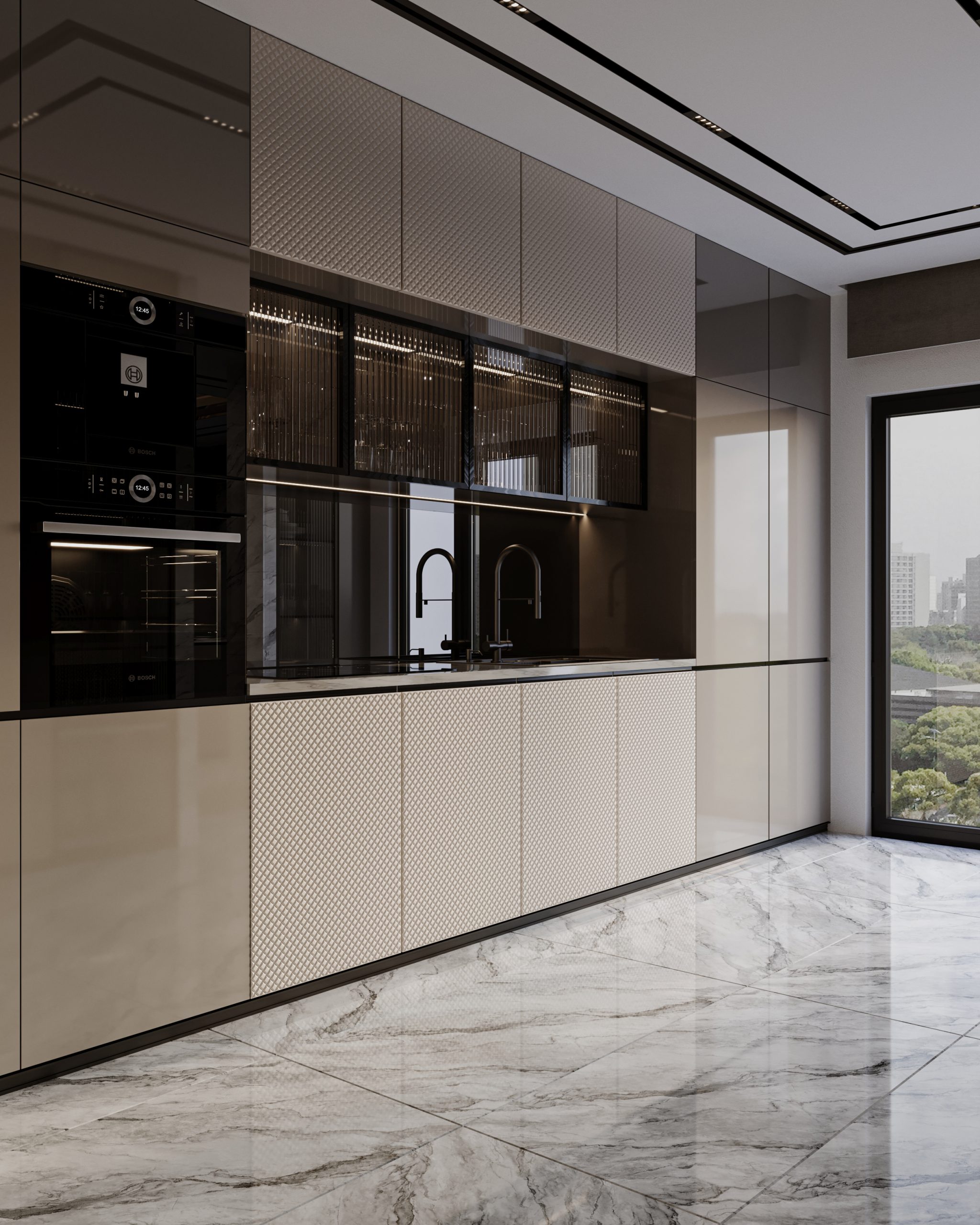 INTERIOR OF A LUXURY RESIDENCE IN THE IRAQ – Yasar Cosut Architects